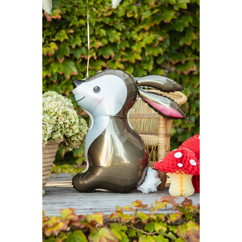 Woodlands Bunny Foil Balloon – Boom Boom Party Shop